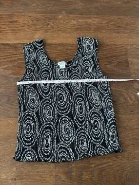 Vintage | Tops | Vintage Y2k Nicole Accordion Circle Spiral Pattern ...